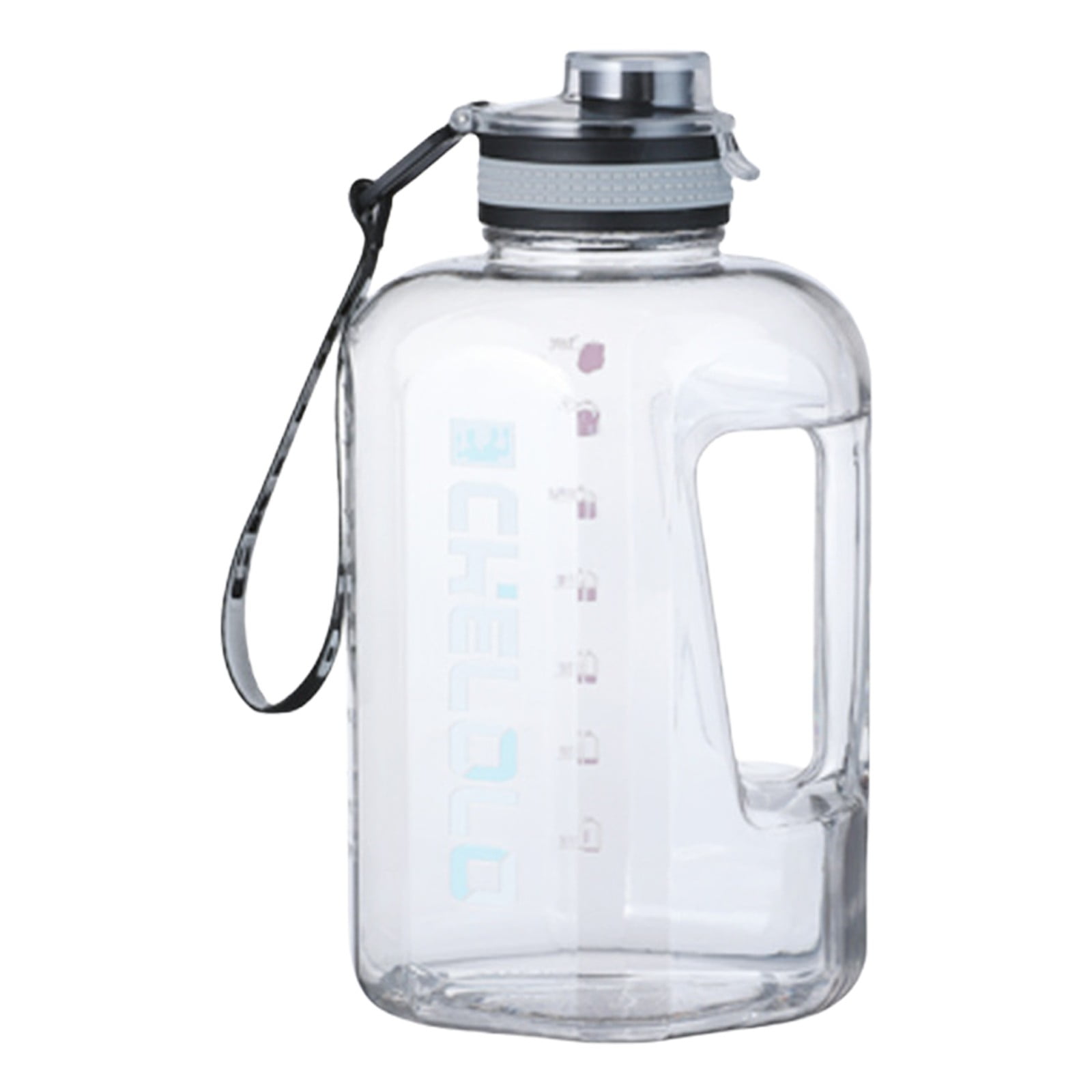 Deeceymbur 2200ML Large Capacity Plastic Waters Jug Popular Big Belly ...