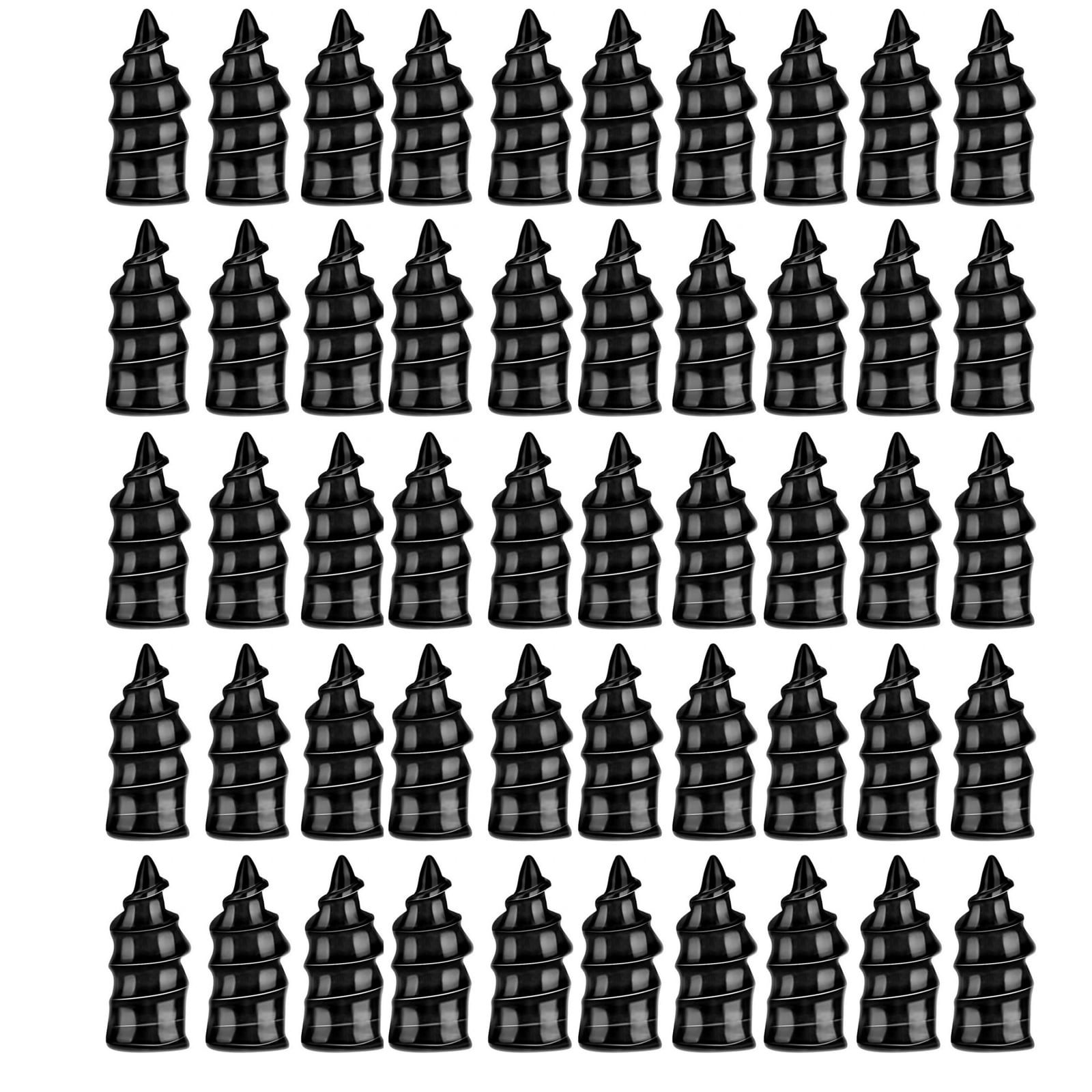 Deeceymbur 50PCS Tire Repair Rubber Nail Tire Screw Plug Fast Tool Self ...