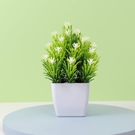 Deeceymbur Artificial Plants Pot – Realistic Design for Home & Office ...