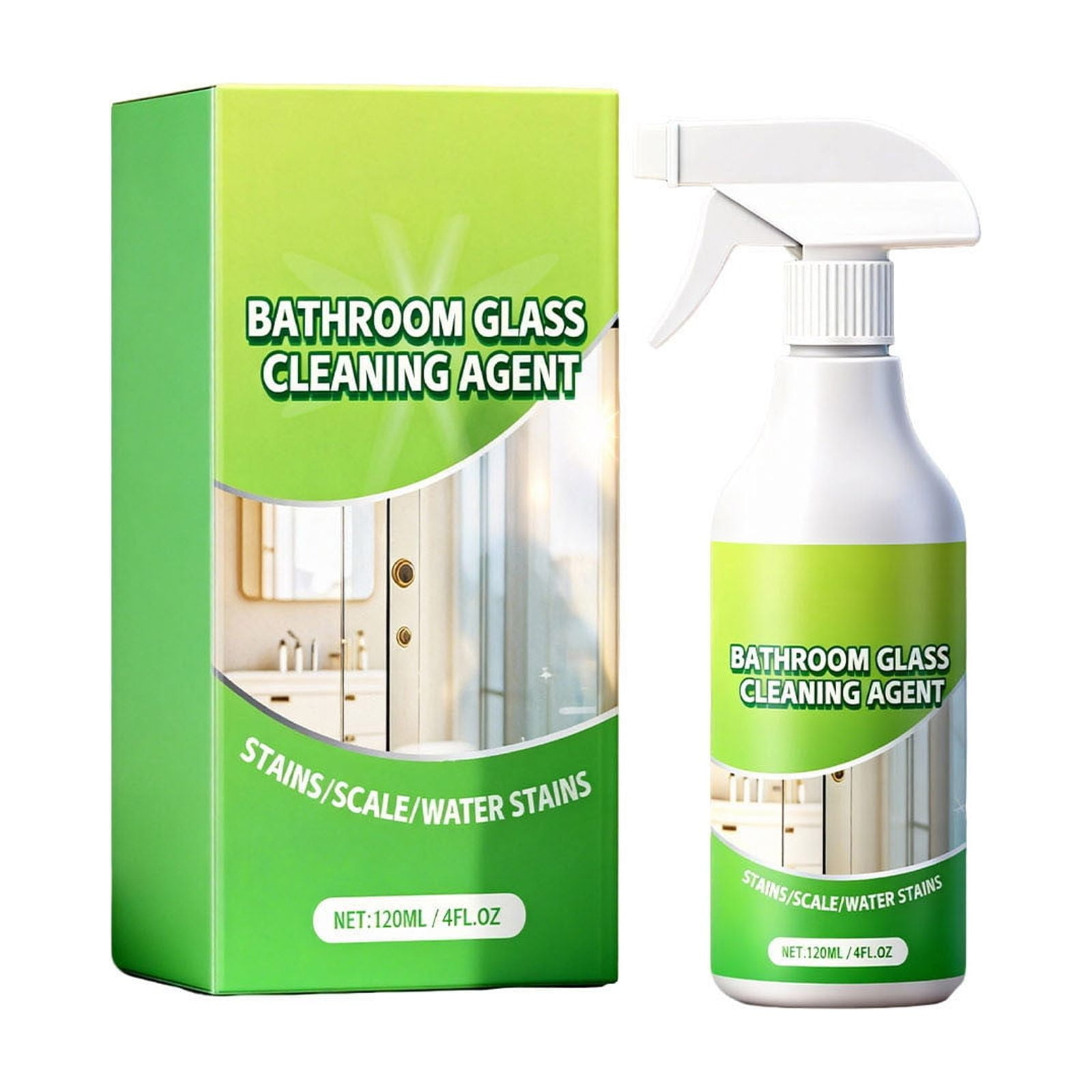 Deeceymbur Bathroom Cleaner Spray for Glass Tile Surfaces Removes ...