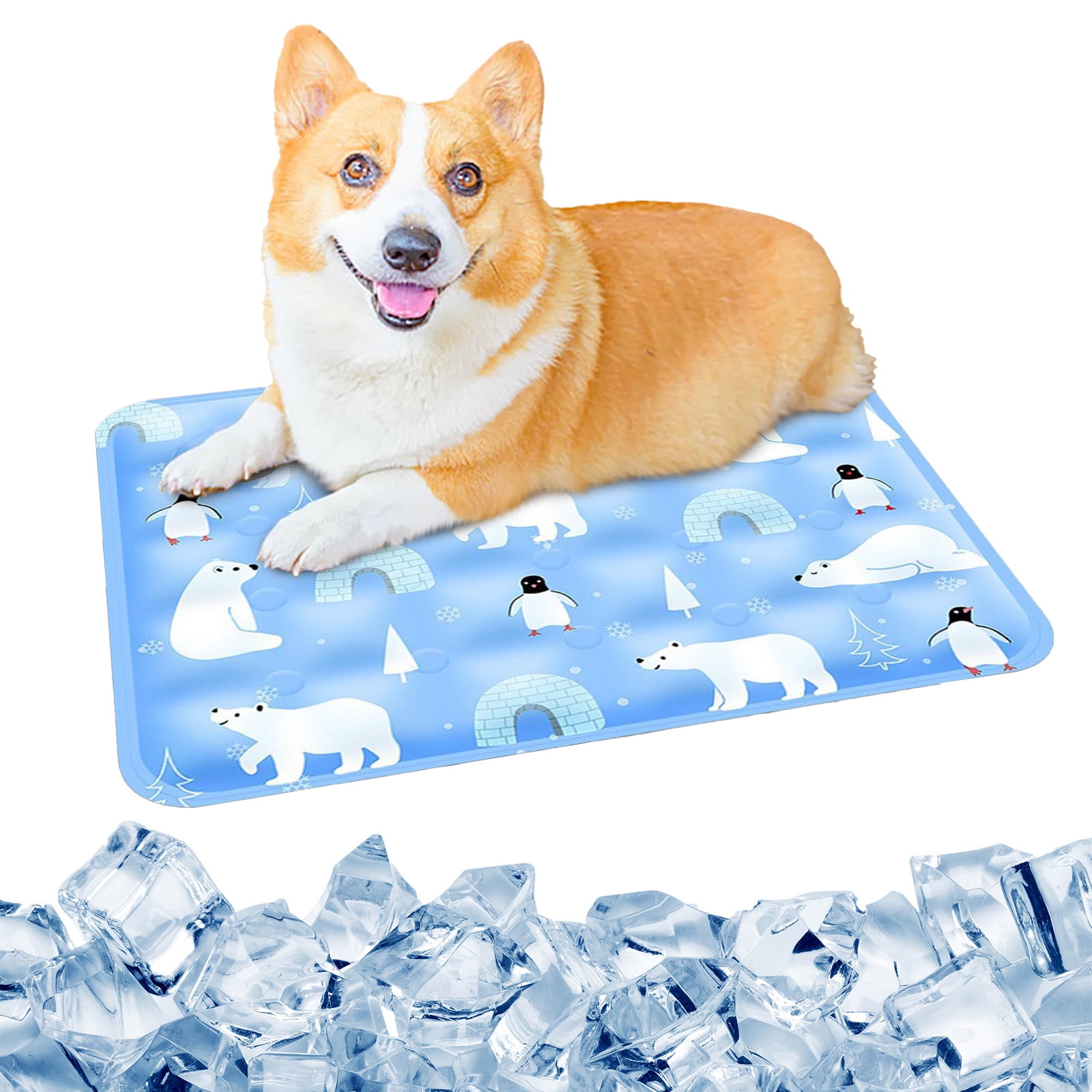 Deeceymbur Breathable Pet Cooling Mat - Dog Cat Summer Bed, Self ...
