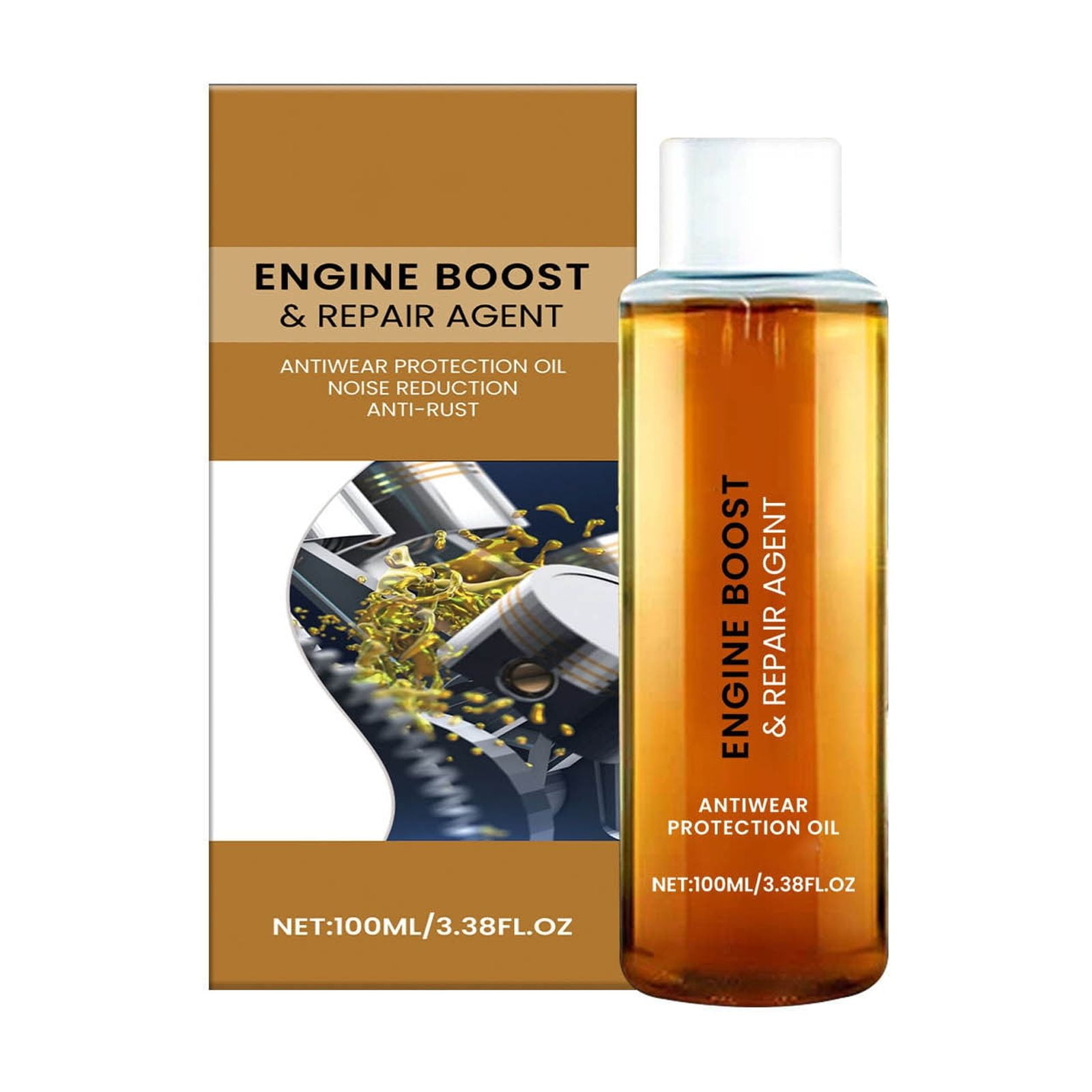 Deeceymbur Car Engine Protectant down Motorcycle Noise Reduction Rust ...