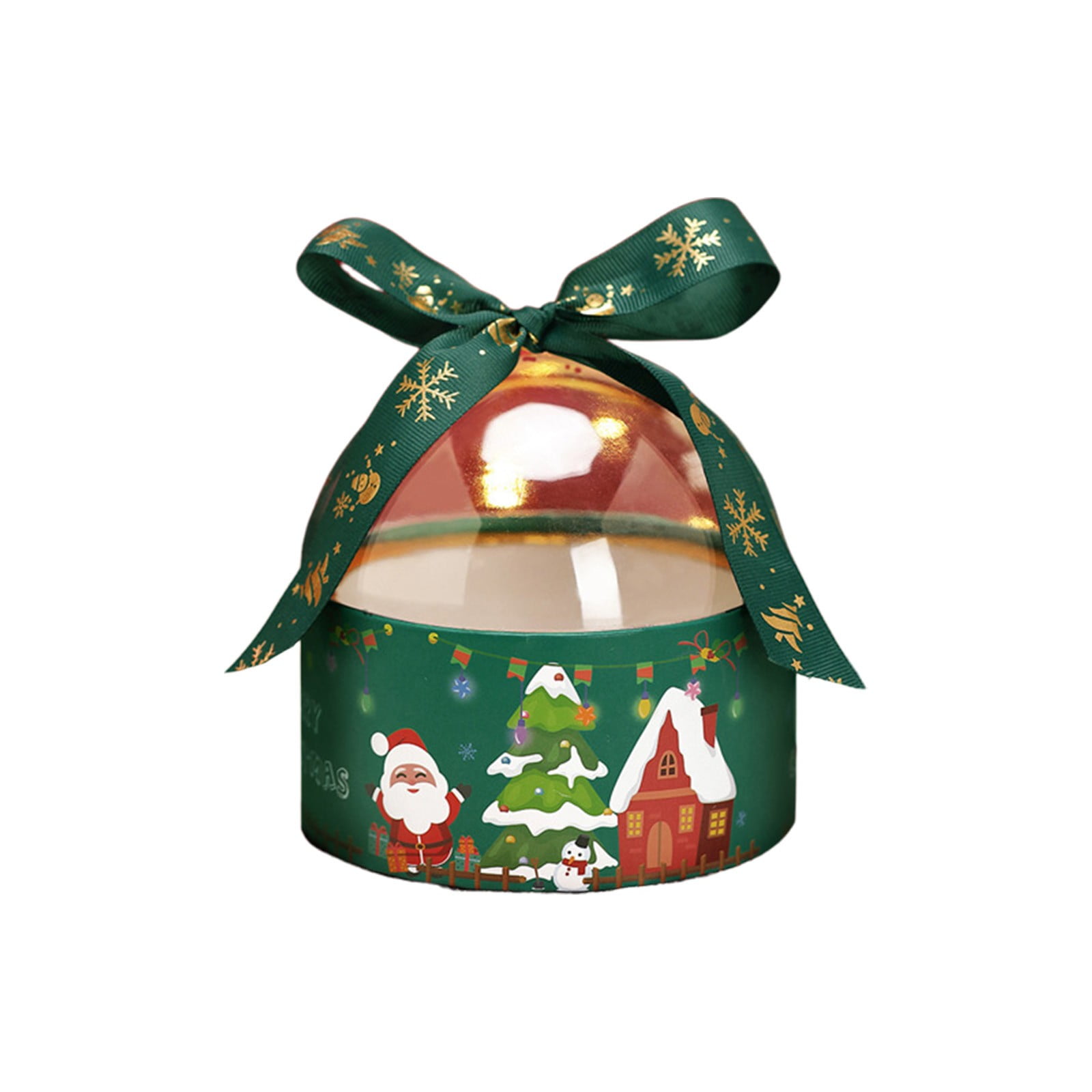 Deeceymbur Christmas Gift Packaging Box with Transparent Window for ...