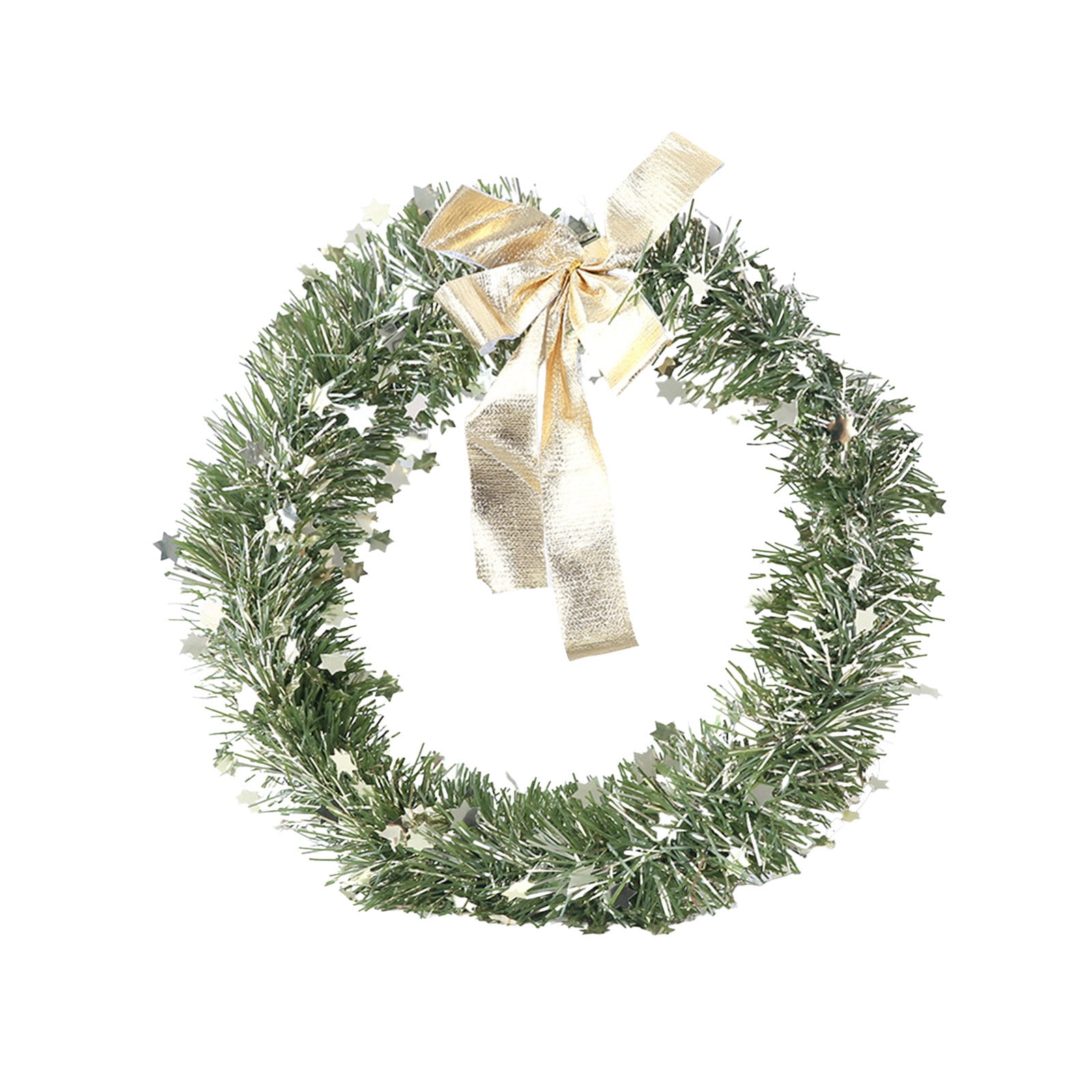 Deeceymbur Christmas Wreath Artificial Rattan Decoration for Door Wall ...