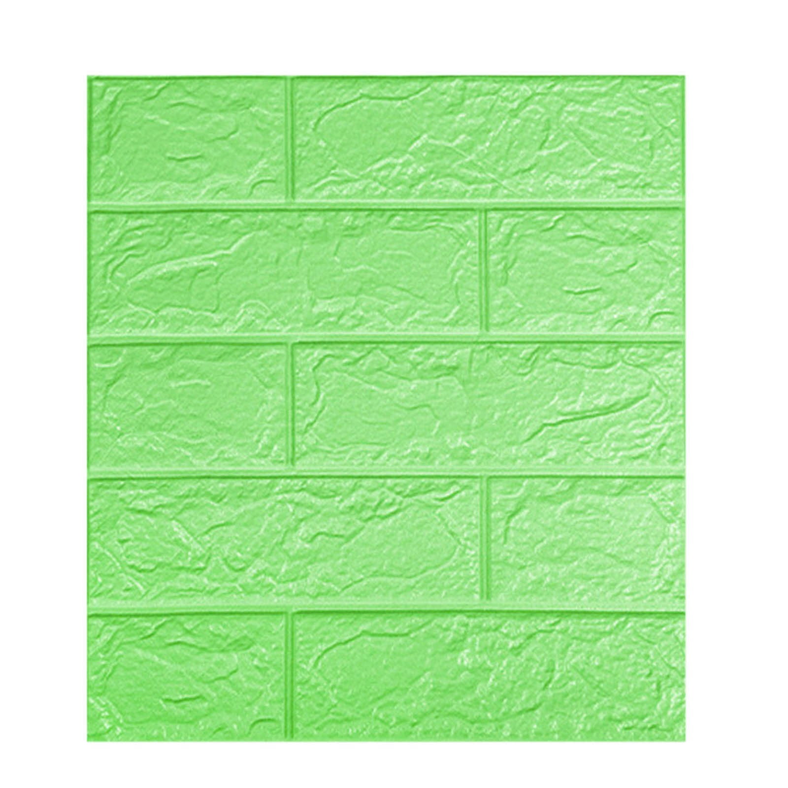 Deeceymbur DIY 3D Brick PE Foam Wallpaper Panels Room Decal Stone ...