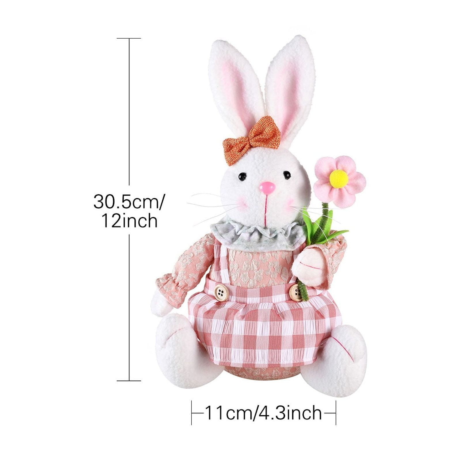 Deeceymbur Easter Decoration Rabbit Decorations Bunny Easter Ornaments ...