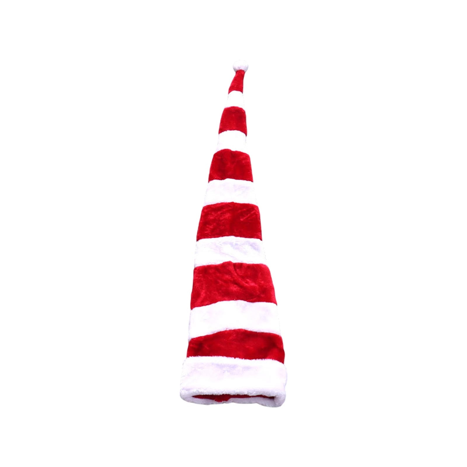 Deeceymbur Extra Long Christmas Hat Plush Material Dual Purpose Scarf ...