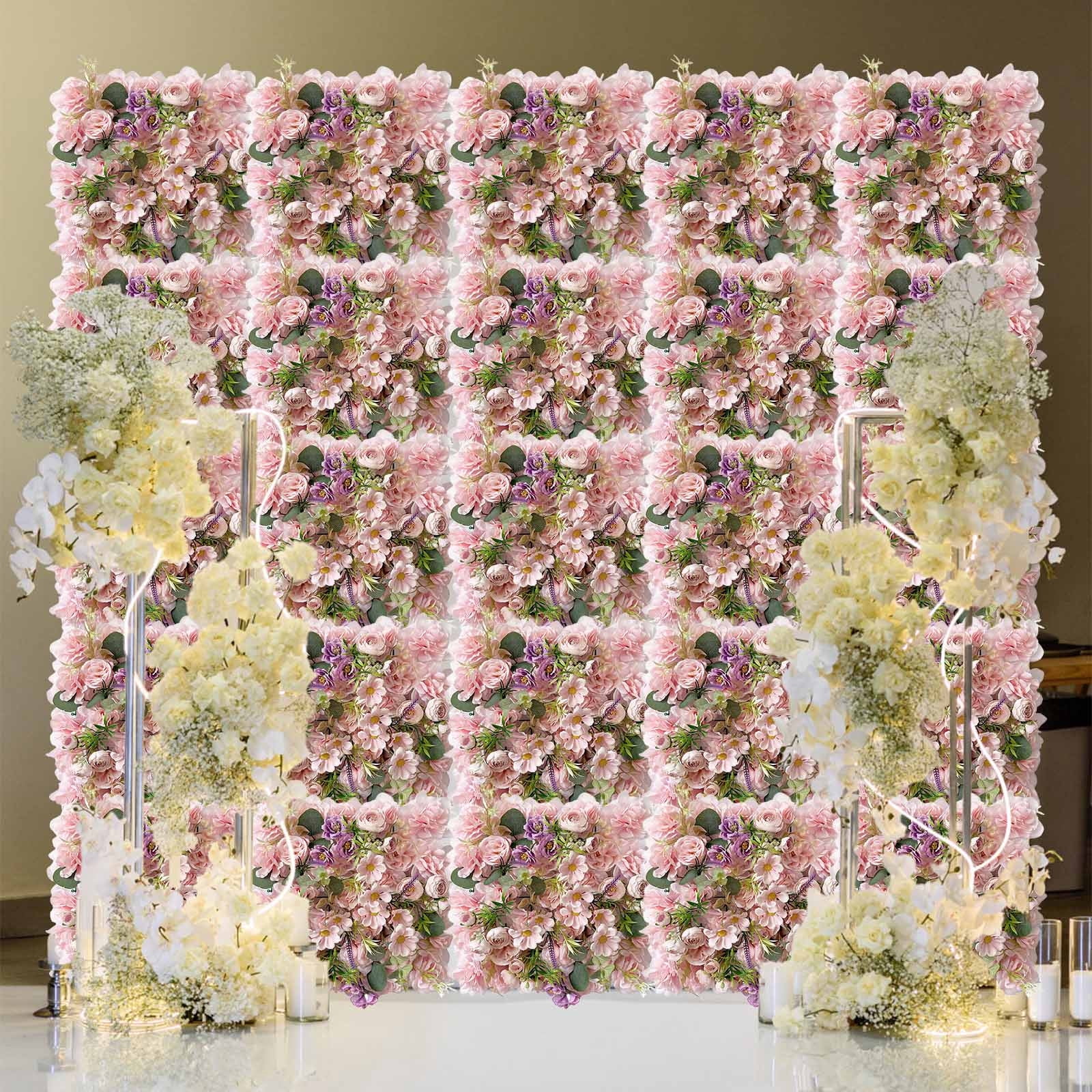 Deeceymbur Flower Panels for Wall Wedding Venue Flower Arrangement ...