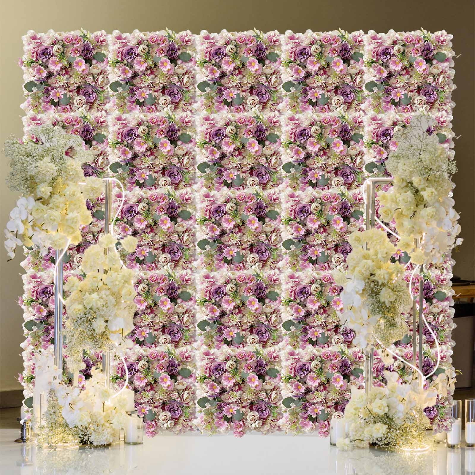 Deeceymbur Flower Panels for Wall Wedding Venue Flower Arrangement ...