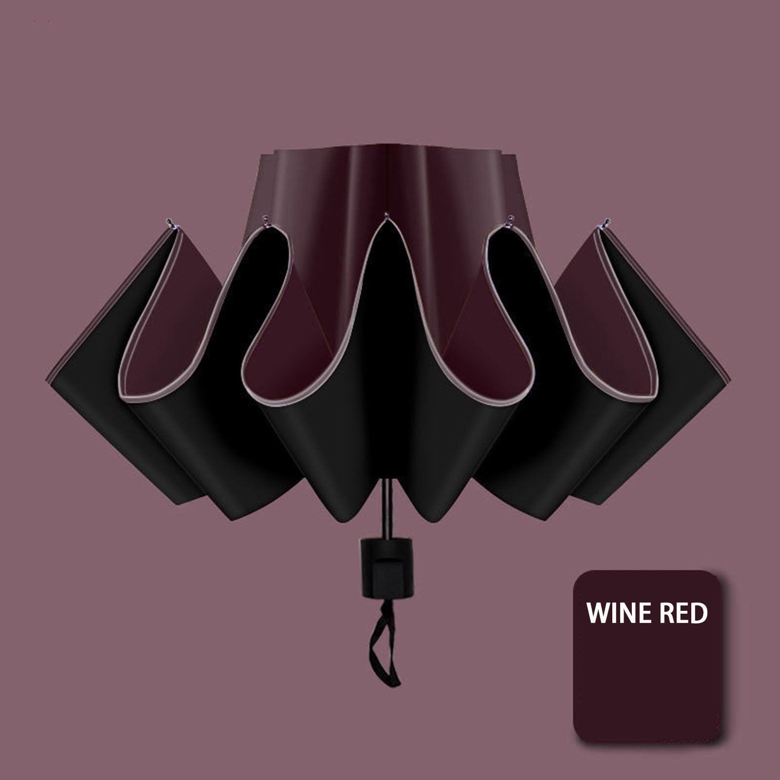 Deeceymbur Folding Umbrellas for Rain Windproof Sun Umbrella for ...
