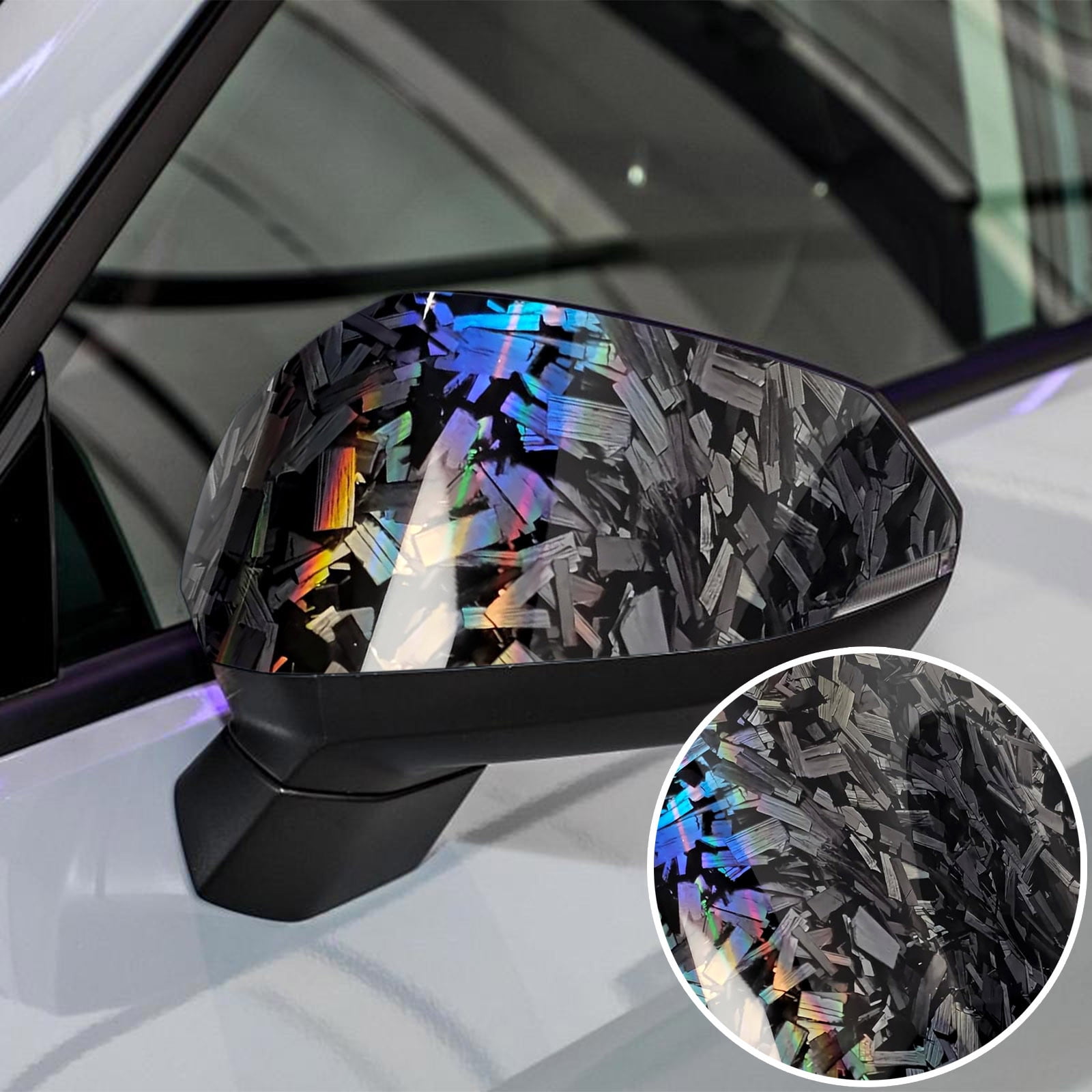 Deeceymbur Forged Carbon Fiber Wrap, Forged Gloss Carbon Fiber Vinyl ...
