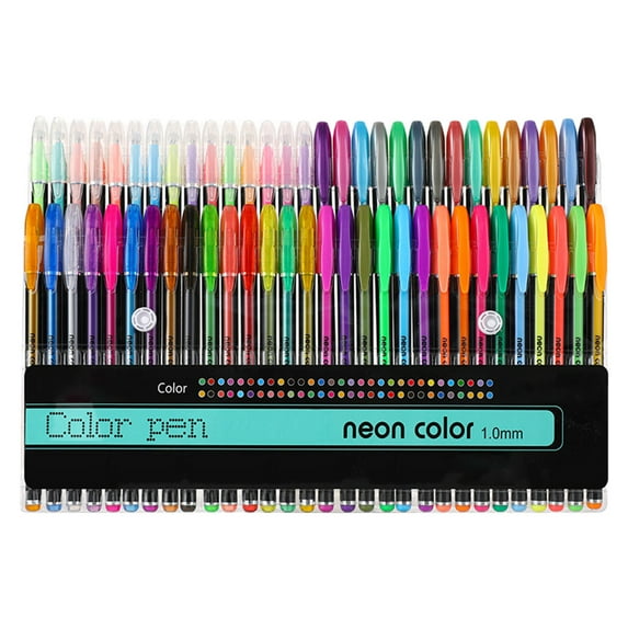 Deeceymbur Gradient Gel Highlighter Pen Set Non Bleeding Sparkle Marker ...