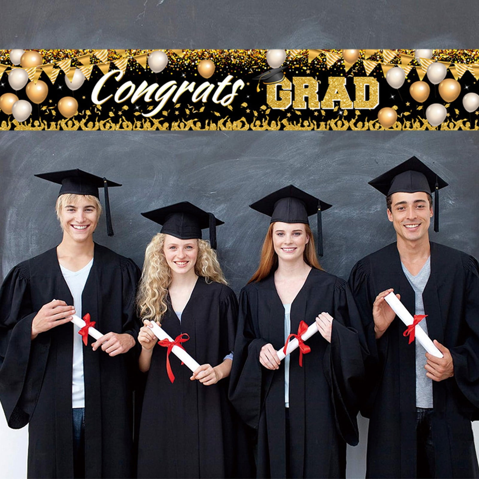Deeceymbur Graduation Season Festive Atmospheres Decoration Happy ...
