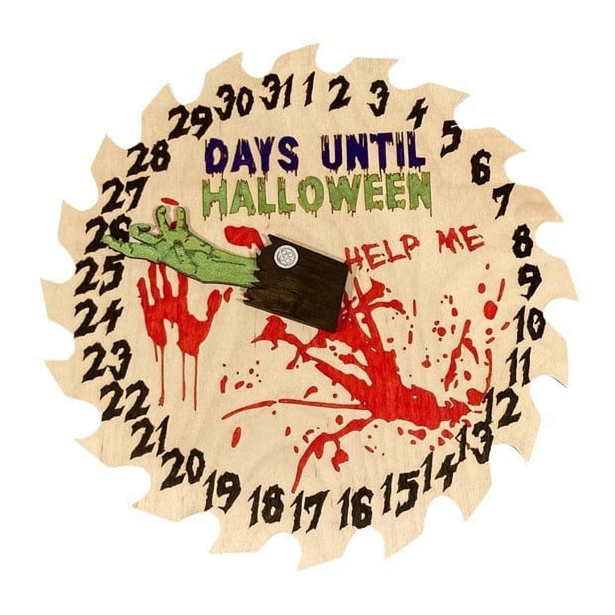 Deeceymbur Halloween Advent Calendar - 31 Days Halloween Countdown ...