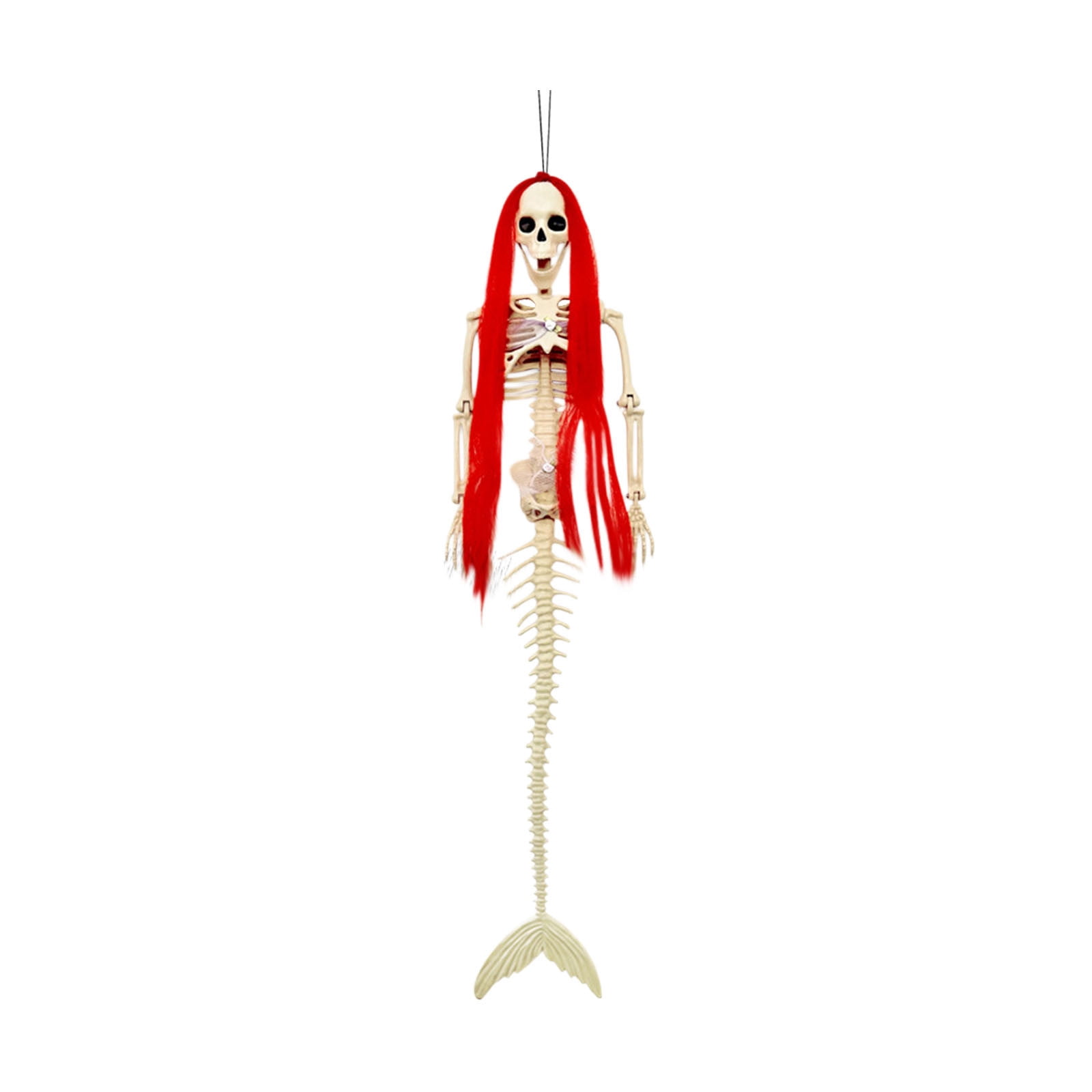 Deeceymbur Halloween Skeleton Fish Prop Simulated Fish Skeleton with ...