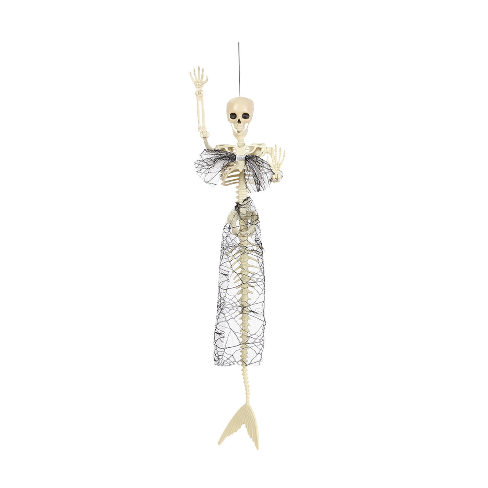 Deeceymbur Halloween Skeleton Fish Prop Simulated Fish Skeleton with ...