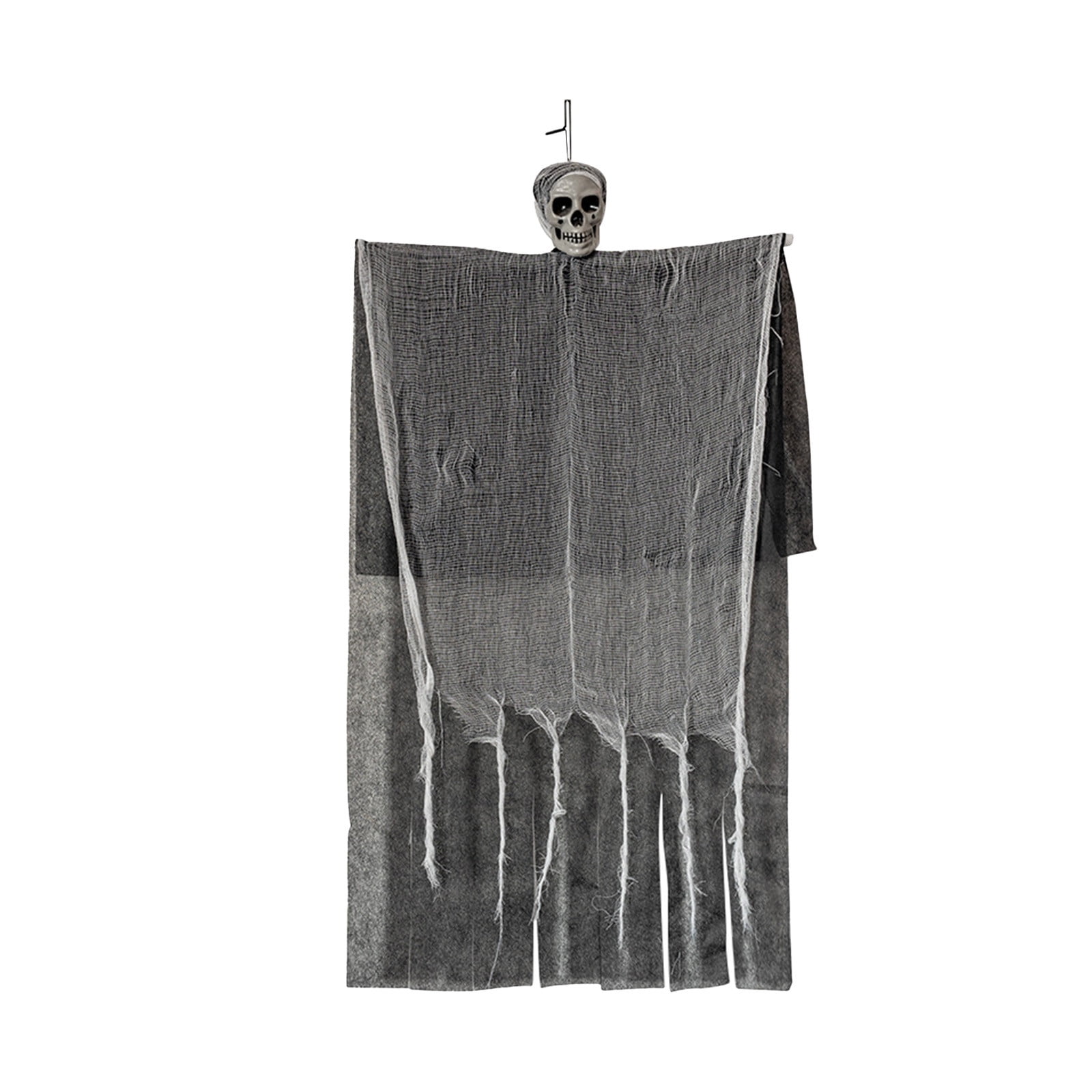 Deeceymbur Halloween Yard Decorations Spooky Skull Gauze Hanging Ghosts ...