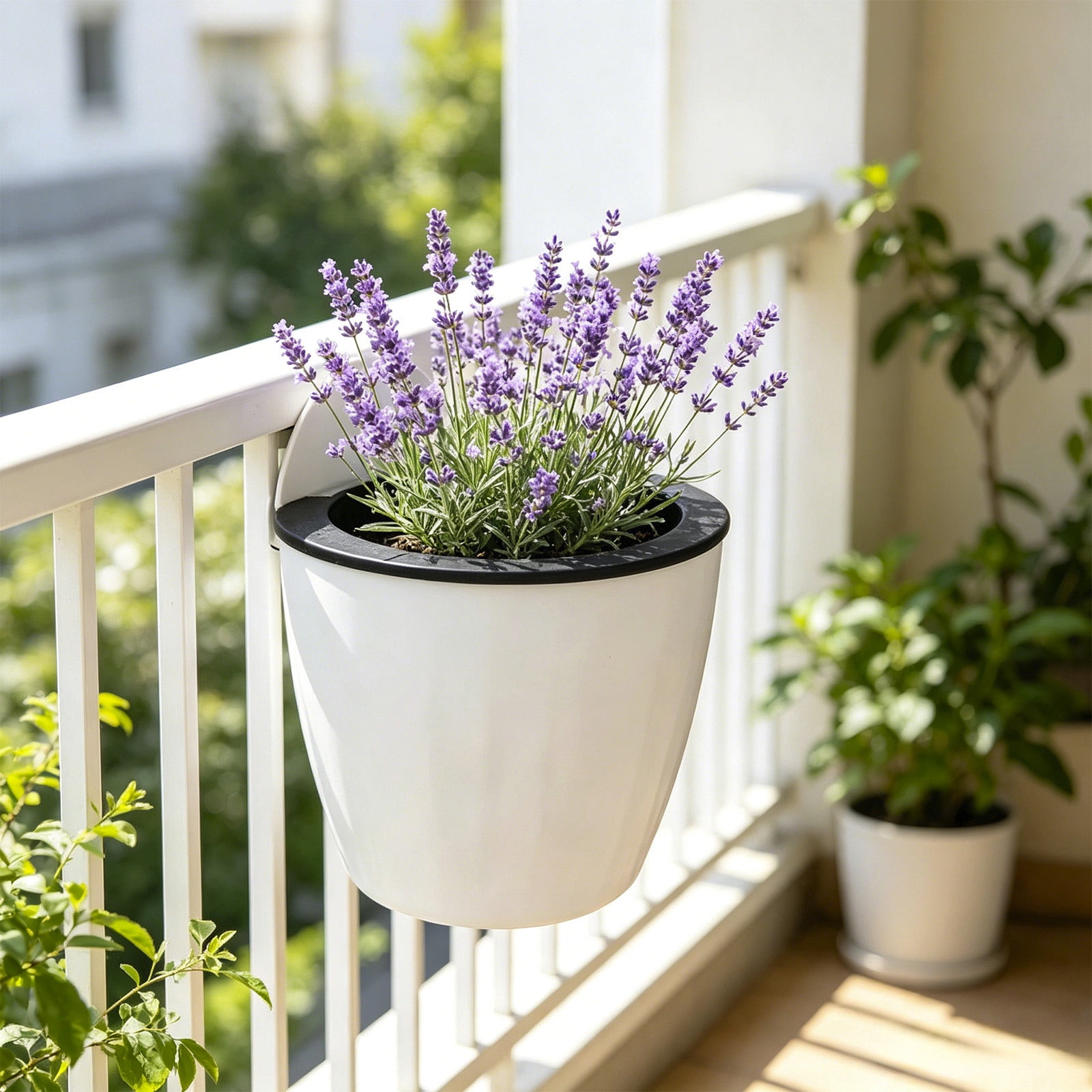 Deeceymbur Indoor Outdoor Wall Mounted Planters With Drainage Holes ...