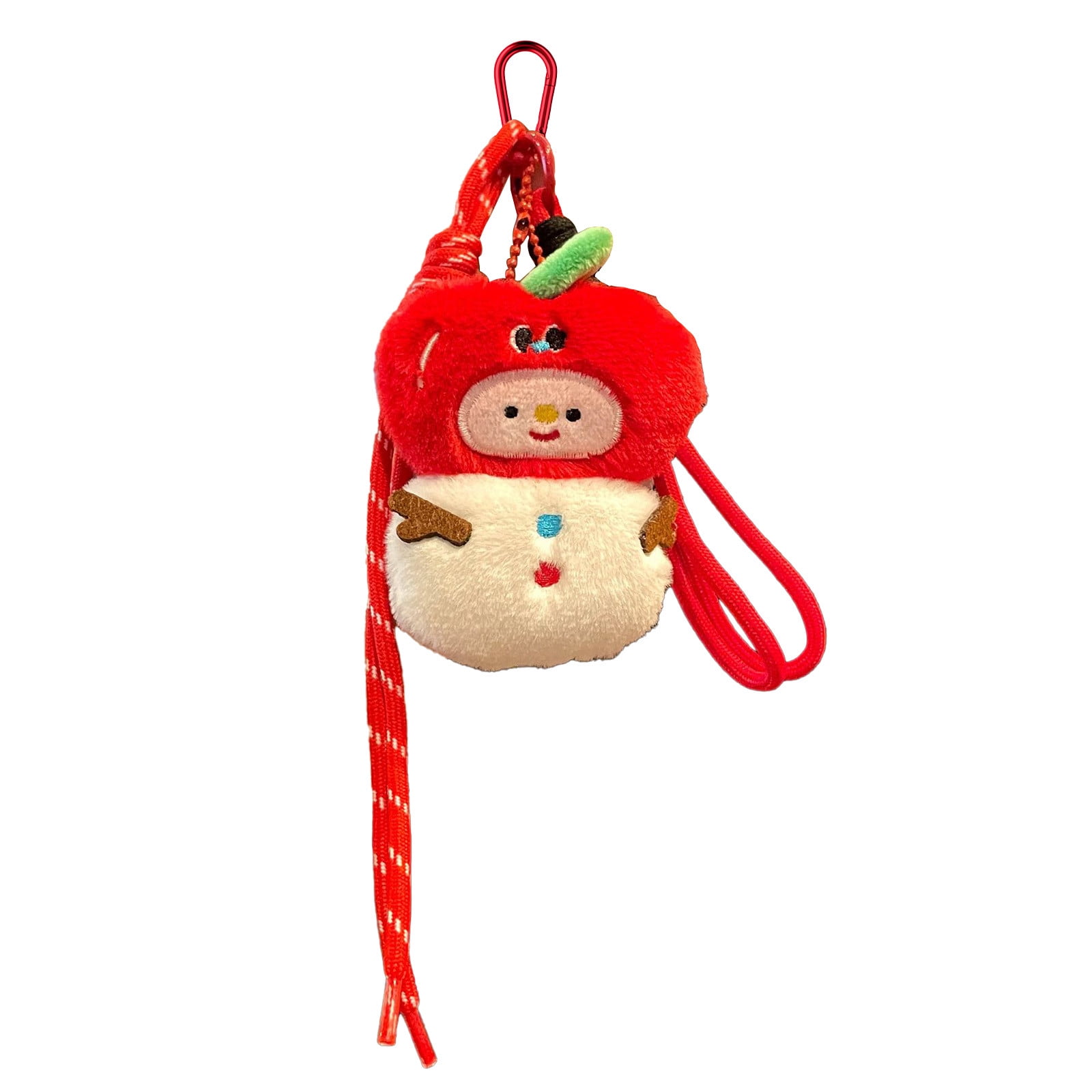 Deeceymbur Keychain Christmas Gingerbread Man Plush Cute Doll Key ...