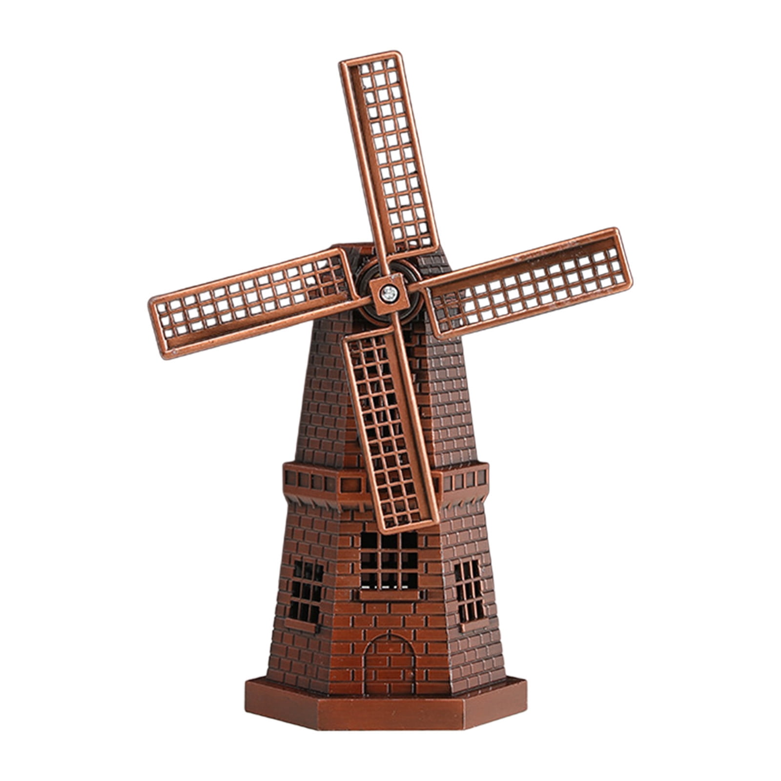 Deeceymbur Metal Netherlandish Windmills Statue Vintage Windmill ...
