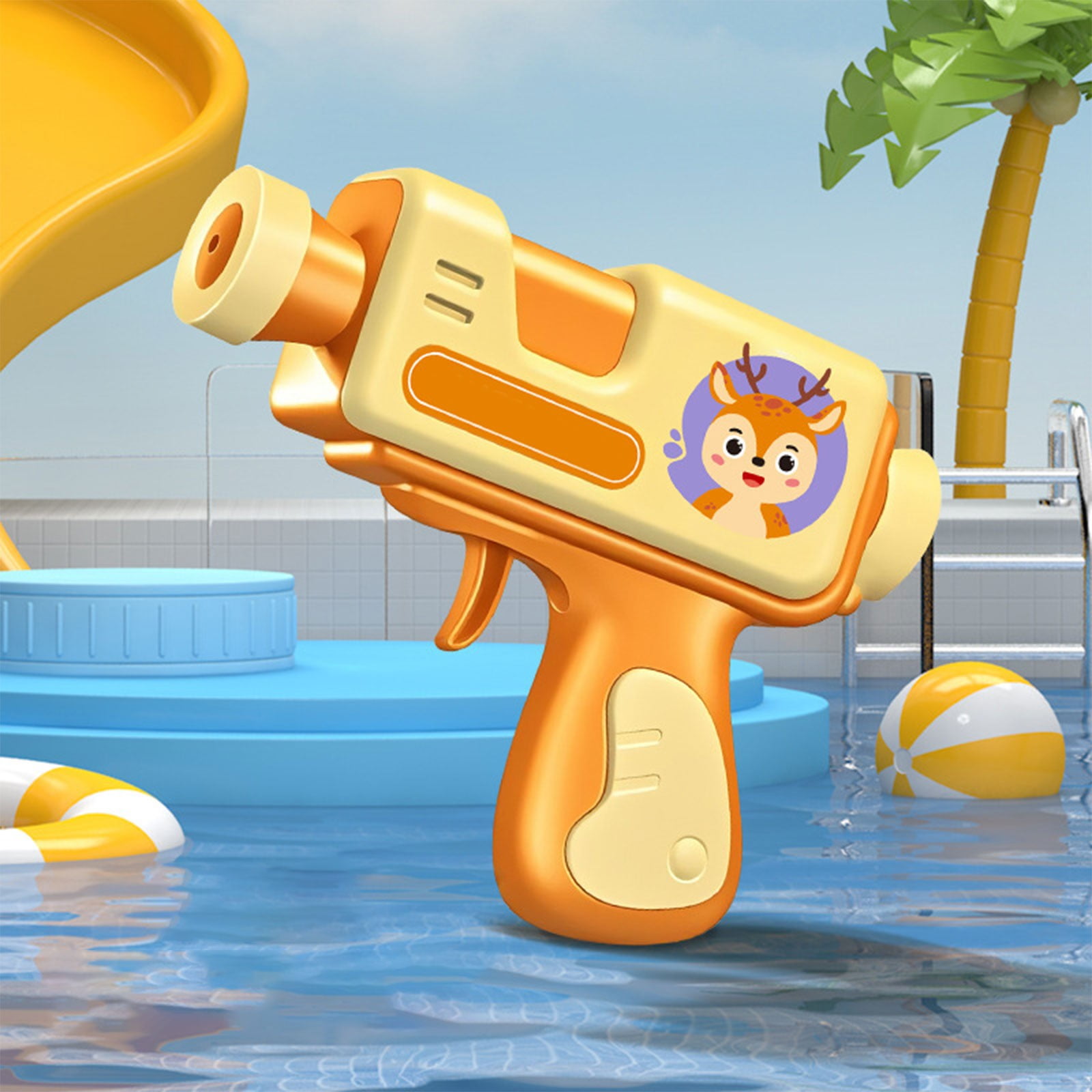 Deeceymbur Mini Water Gun for Kid Summer Long Range Water Blaster for ...