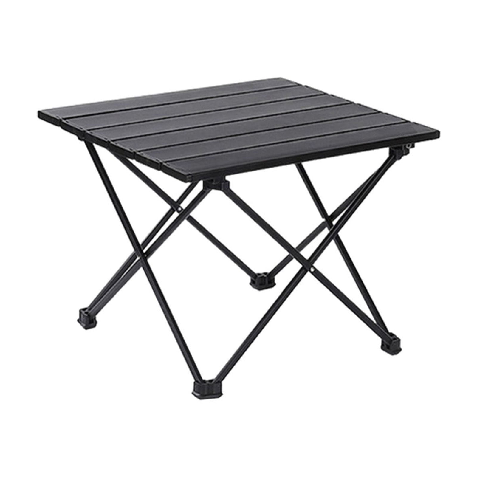 Deeceymbur Outdoor iron tabletop folding table Iron tabletop portable ...