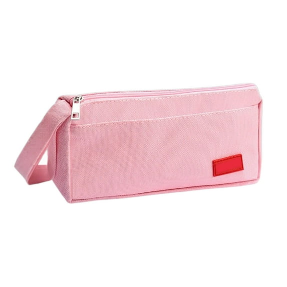 Deeceymbur Oxford Fabric Pencil Case Cylindrical Shape Large Capacity ...