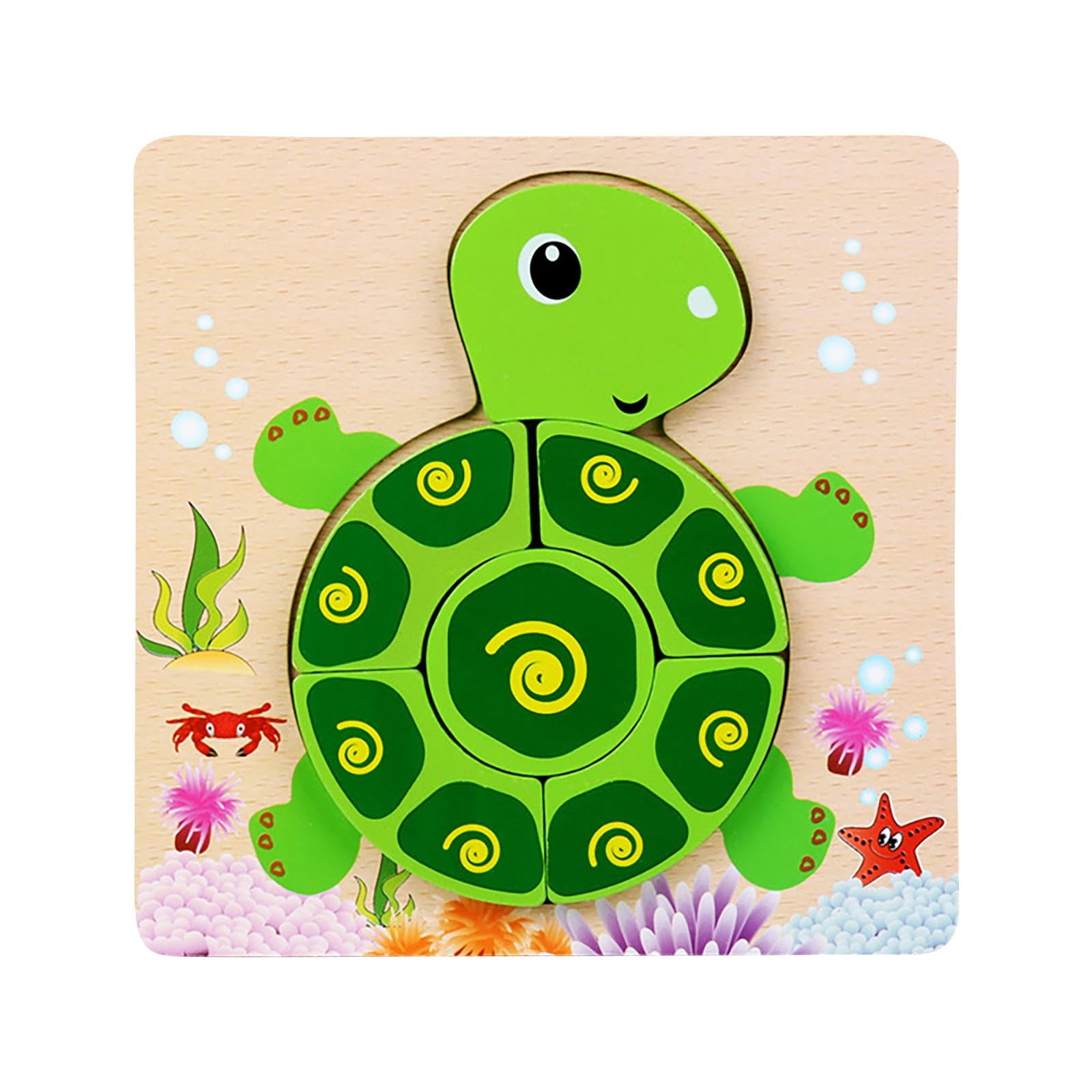 Deeceymbur Puzzle Board Three-Dimensional Colored Early Childhood ...