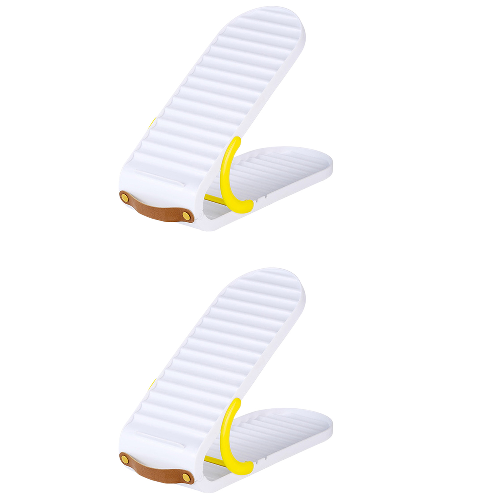 Deeceymbur Shoe Stacker Adjustable Layer Stackable Shoe Rack Storage ...