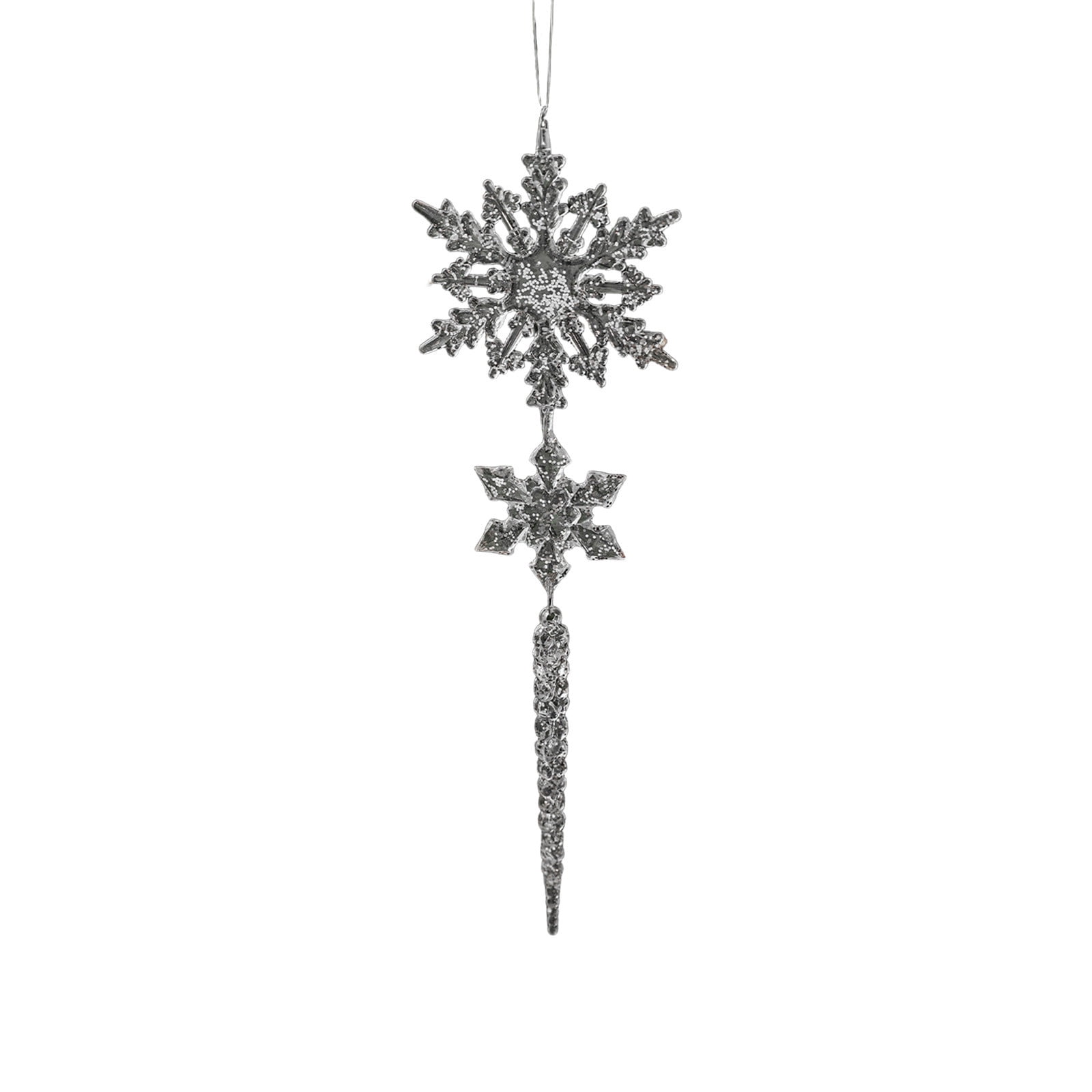 Deeceymbur Snowflake Ornaments Christmas Tree Decorations Hanging ...