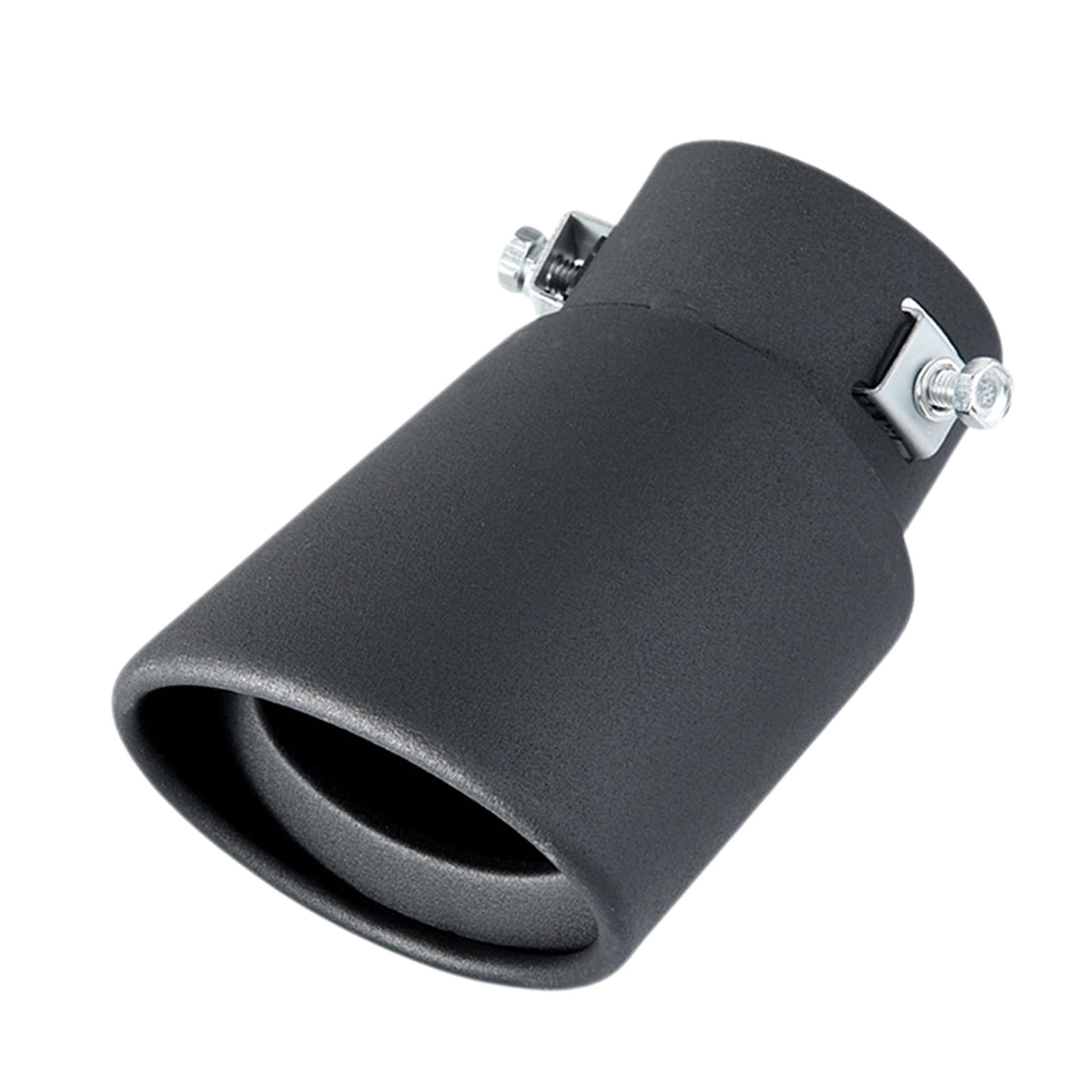 Deeceymbur Stainless Steel Car Exhaust Tip Curved Muffler Tailpipe ...