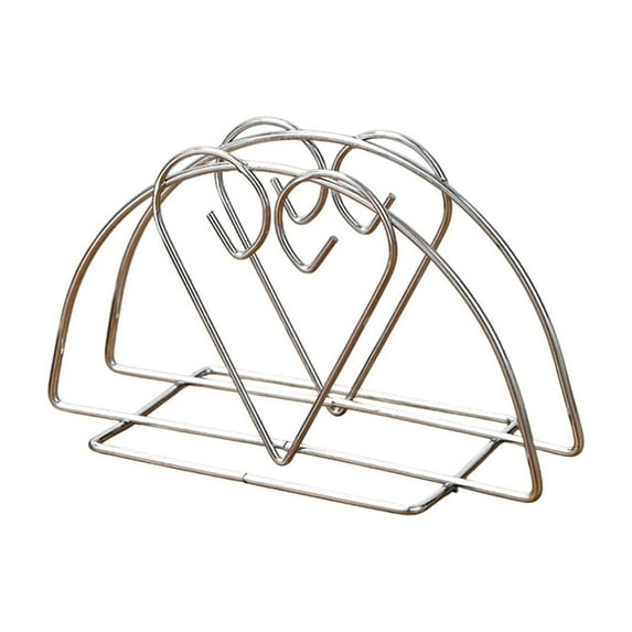 Deeceymbur Stainless Steel Napkin Holder Vertical Design for Table ...