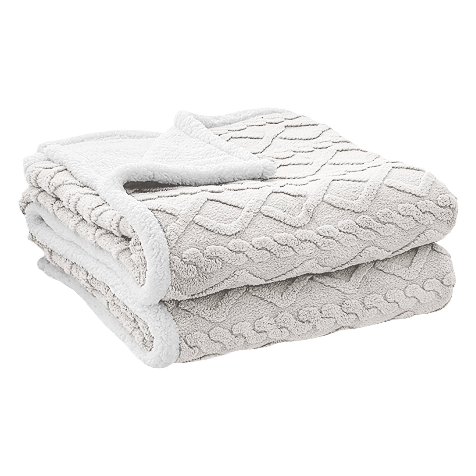 Deeceymbur Tafu Lamb Plush Blanket Winter Thickened Coral Velvet ...