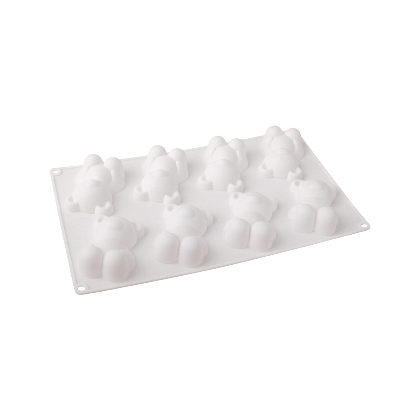 Deeceymbur Teddy Bear Cake Mold Silicone Baking Mold 3D French Cake Pan ...