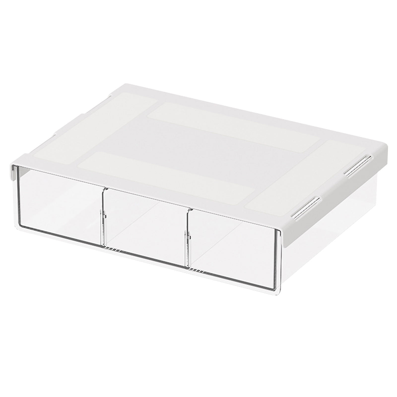 Deeceymbur Under-Desk Space Saver: Invisible Drawer Storage Box With No ...