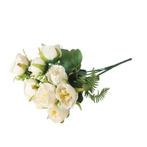 Deeceymbur Valentine Multi Rose Artificial Flower Bouquet Wedding ...