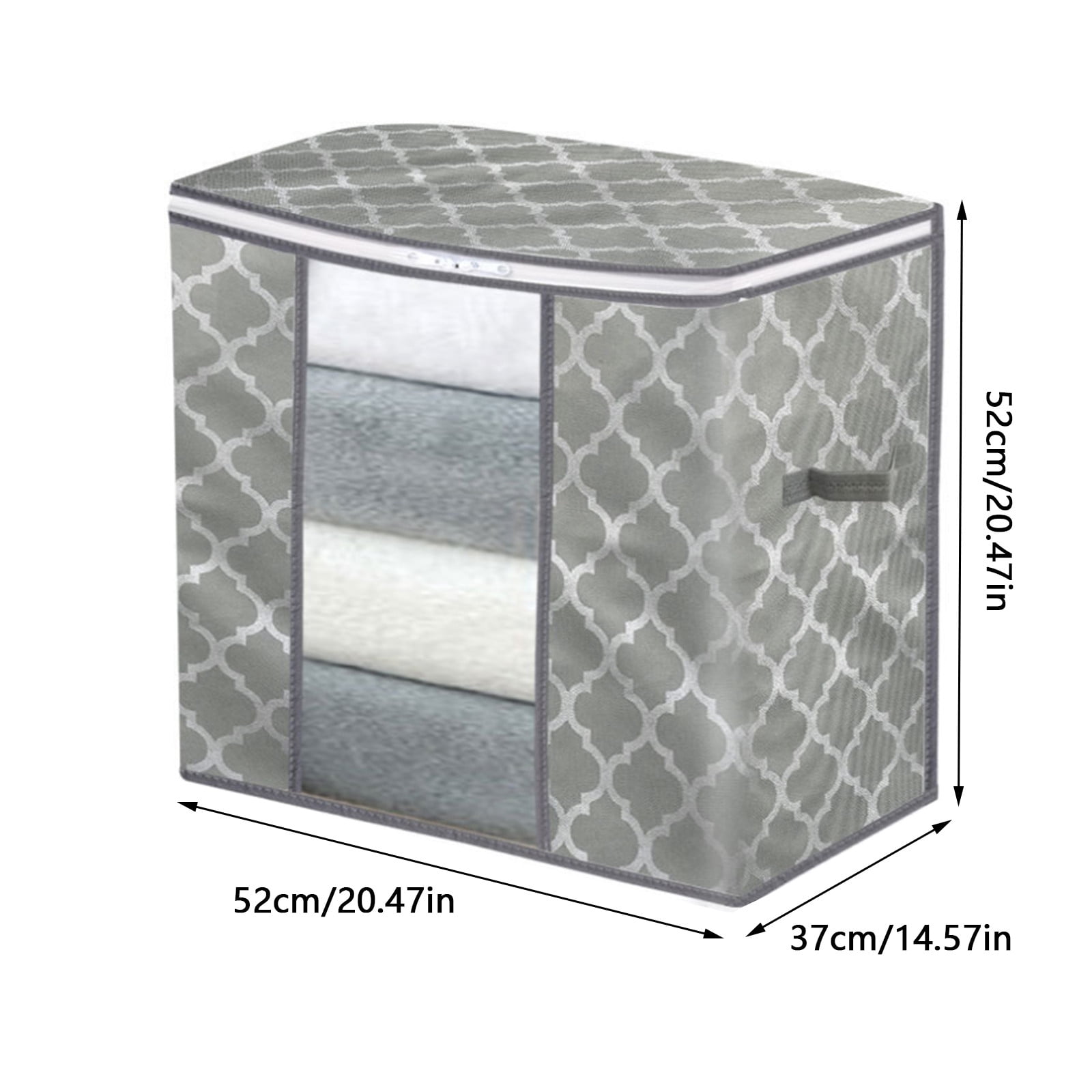 Deeceymbur Wardrobe Storage Bag, Cotton Quilt, Clothing Sorting Box ...