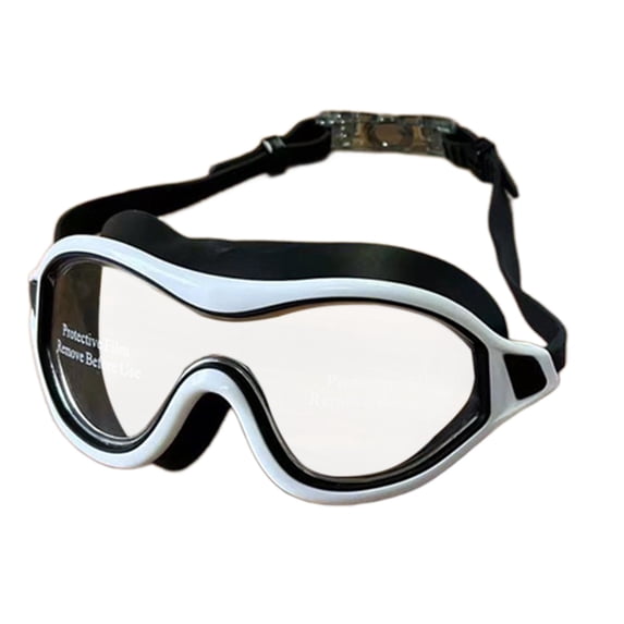 Deeceymbur Waterproof Anti Fog Adult Swimming Goggles Large Frame PC ...