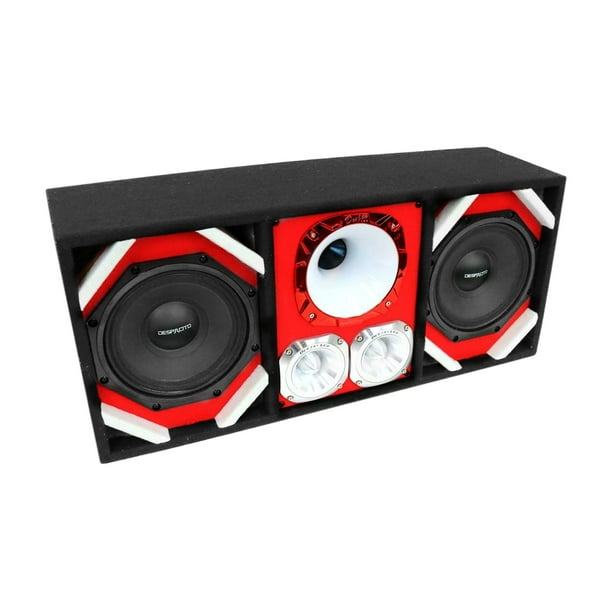 DEEJAY LED TBH8RED DEEJAYLED 2 8" Despacito Horn 2 TW Braz - Walmart ...
