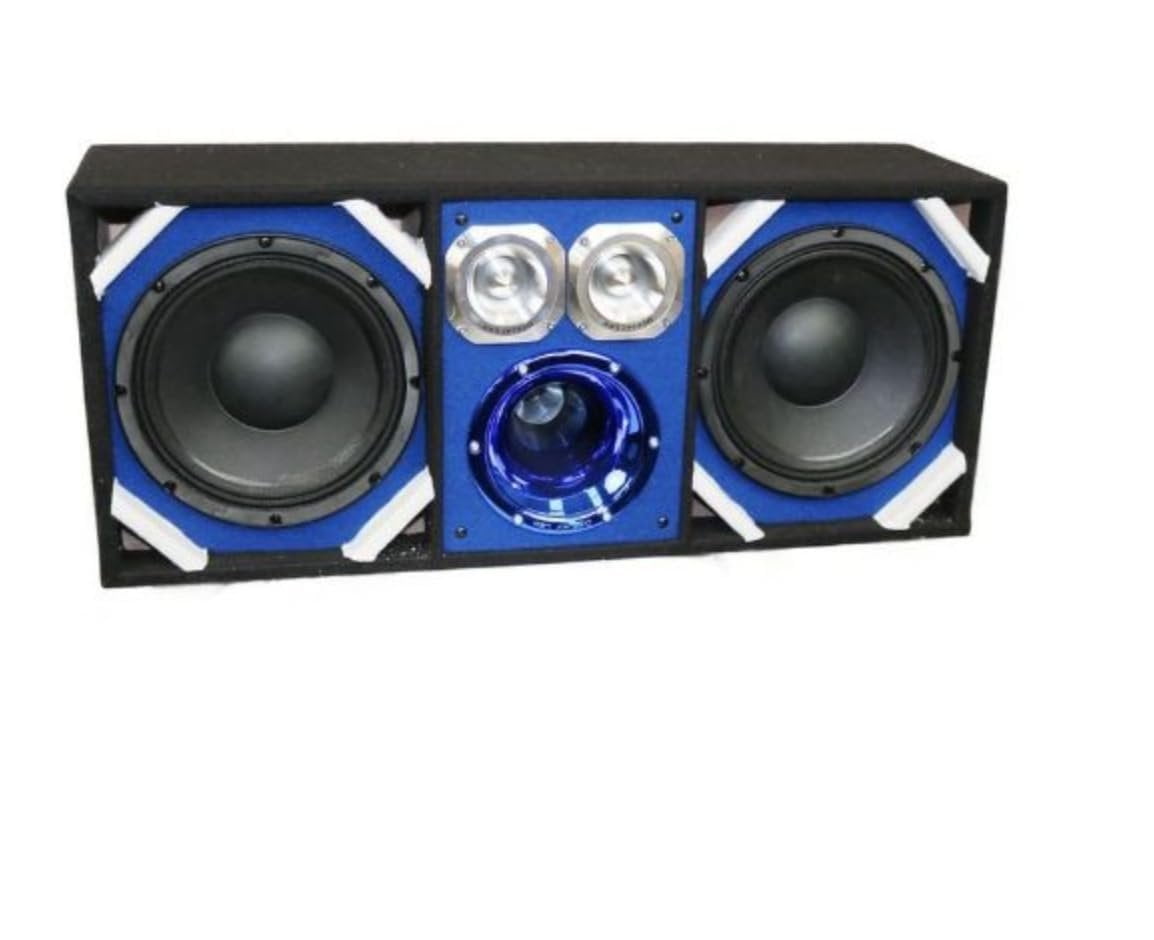Deejay LED TBH10BLUE Chuchera Box with Two Despacito Heavy Duty 10 in ...