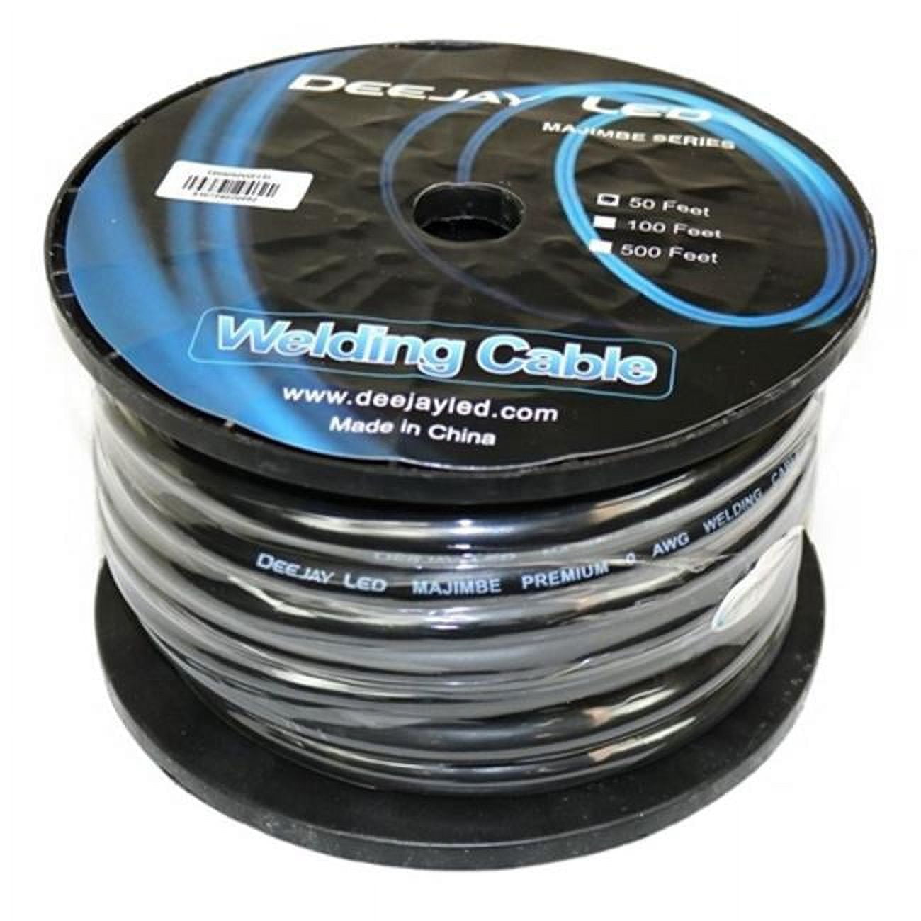 Deejay LED TBH050WELD Copper Power Cable for Vehicular Audio Amplifiers ...