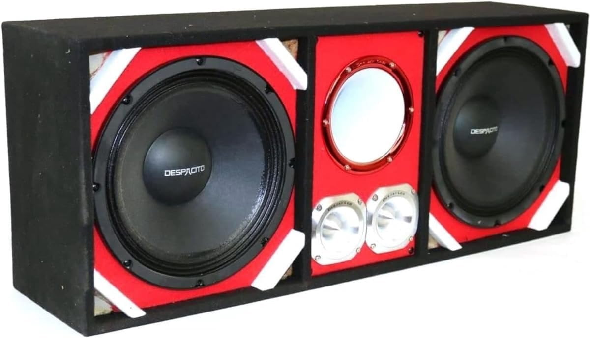 Loaded Box withTwo Despacito Heavy Duty 12-in Woofers One Horn and ...