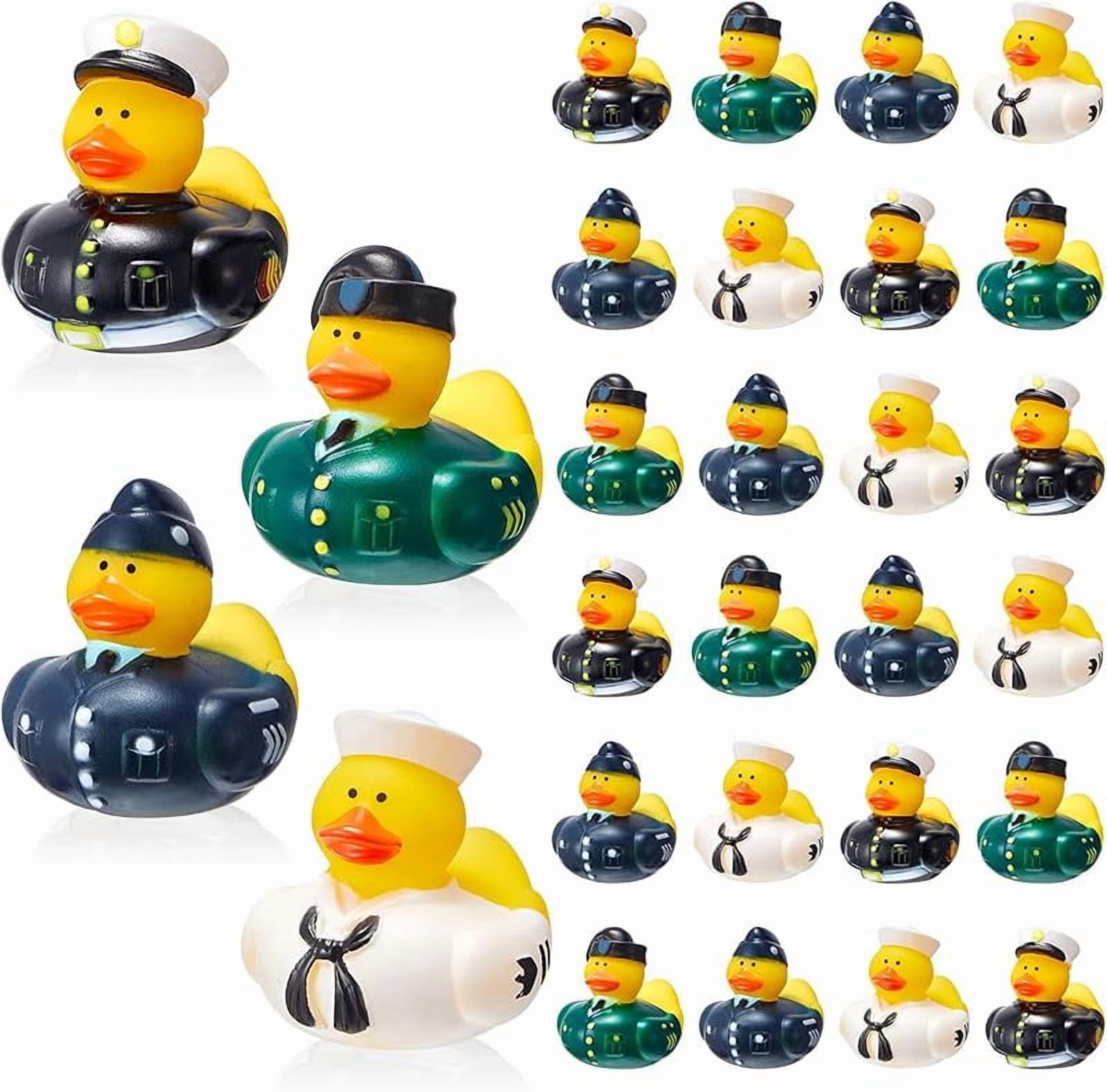 Deekin 100 Pcs Rubber Ducks Bulk 2 Inch Rubber Ducks Party Favor ...