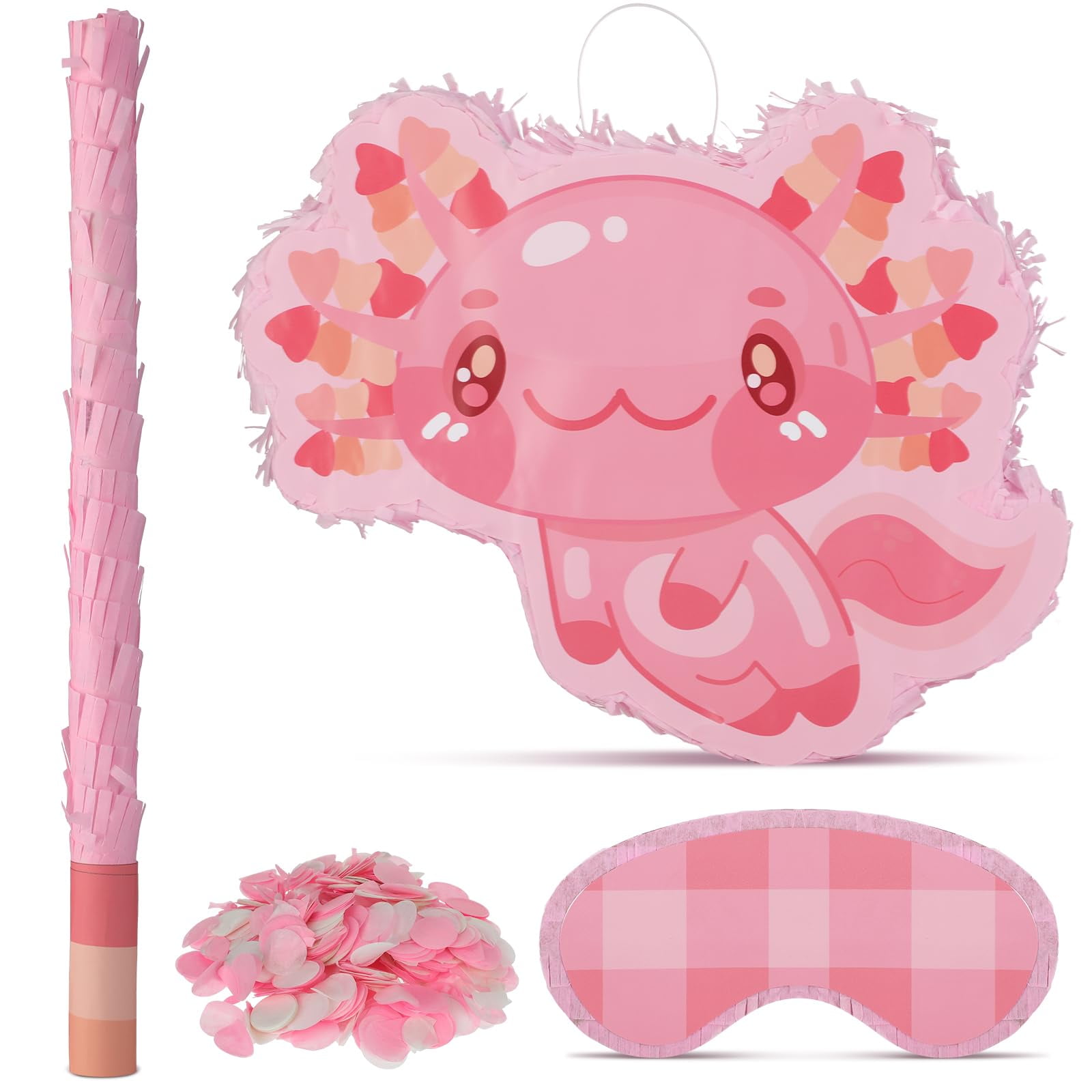 Deekin Axolotl BirthdayTRDN Party Decorations Axolotl Piñata Birthday ...
