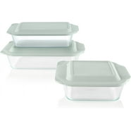 Free Shipping! SereneLife Home Rectangular Glass Bakeware Set - 4 Sets ...