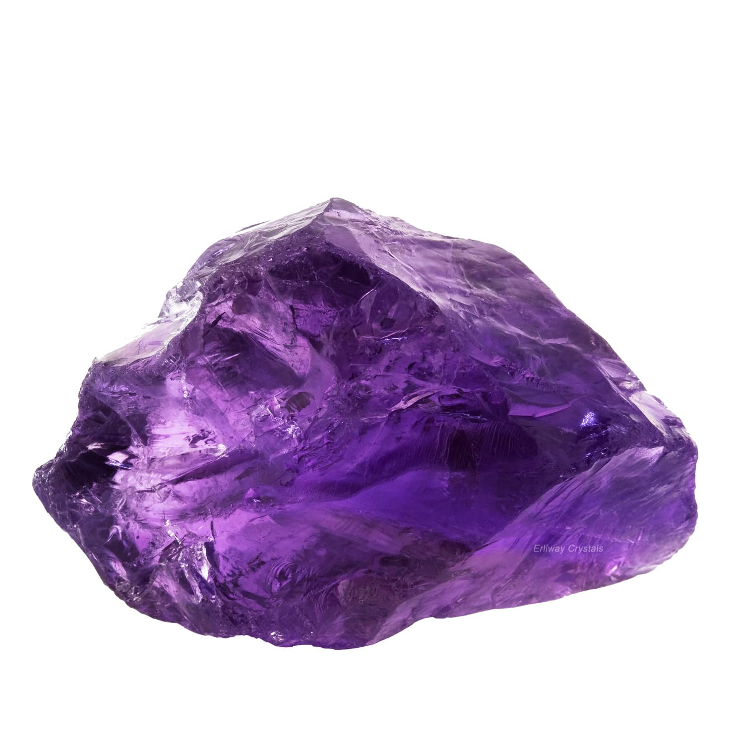 Deep Amethyst Raw Crystals, Large 1.25-2.0" Healing Crystals Natural ...