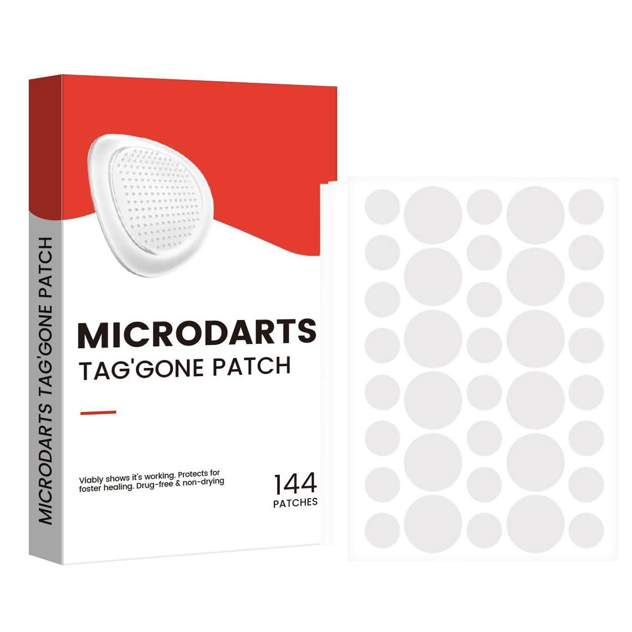 Deep Blemish Microdart Pimple Patches(144 Patches / 1 Pack), Acne ...