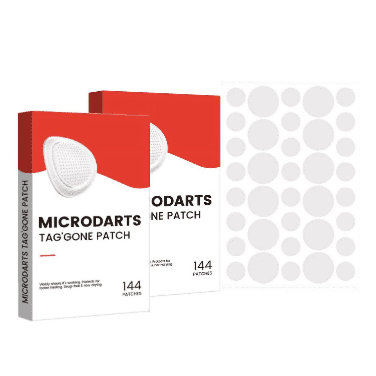 Deep Blemish Microdart Pimple Patches(144 Patches / 1 Pack), Acne ...