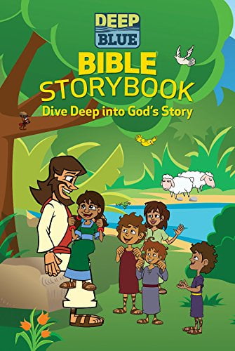Pre-Owned Deep Blue Bible Storybook: Dive Deep Into God's Story ...