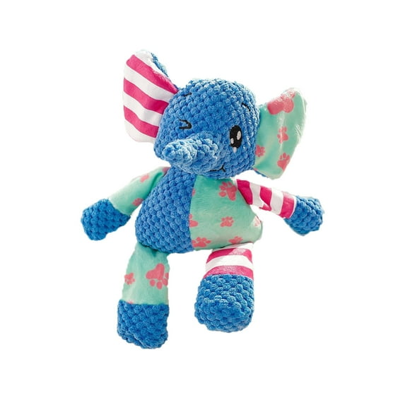 Deep Blue Elephant Fox Elephant Dizzy Dog Sound-Making Not Battery ...